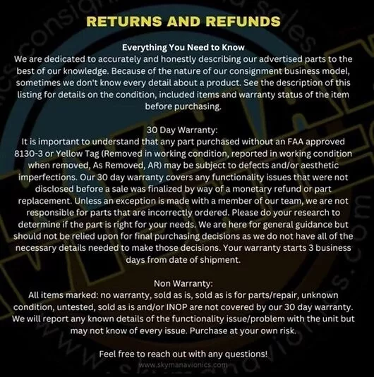 Bendix King KFS 564A Nav Control Unit | Skyman Avionics