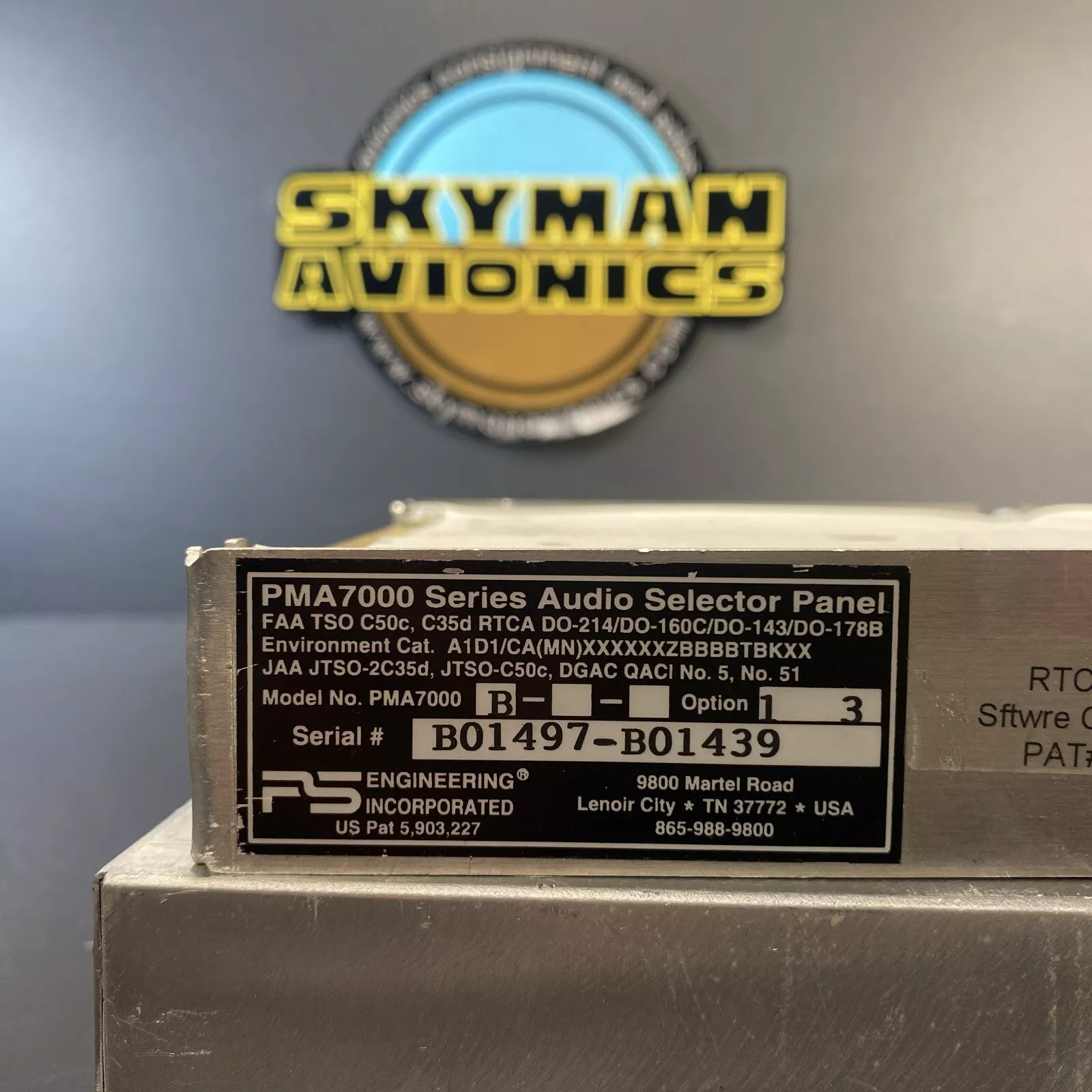 PS Engineering PMA 7000B Audio Panel | Skyman Avionics