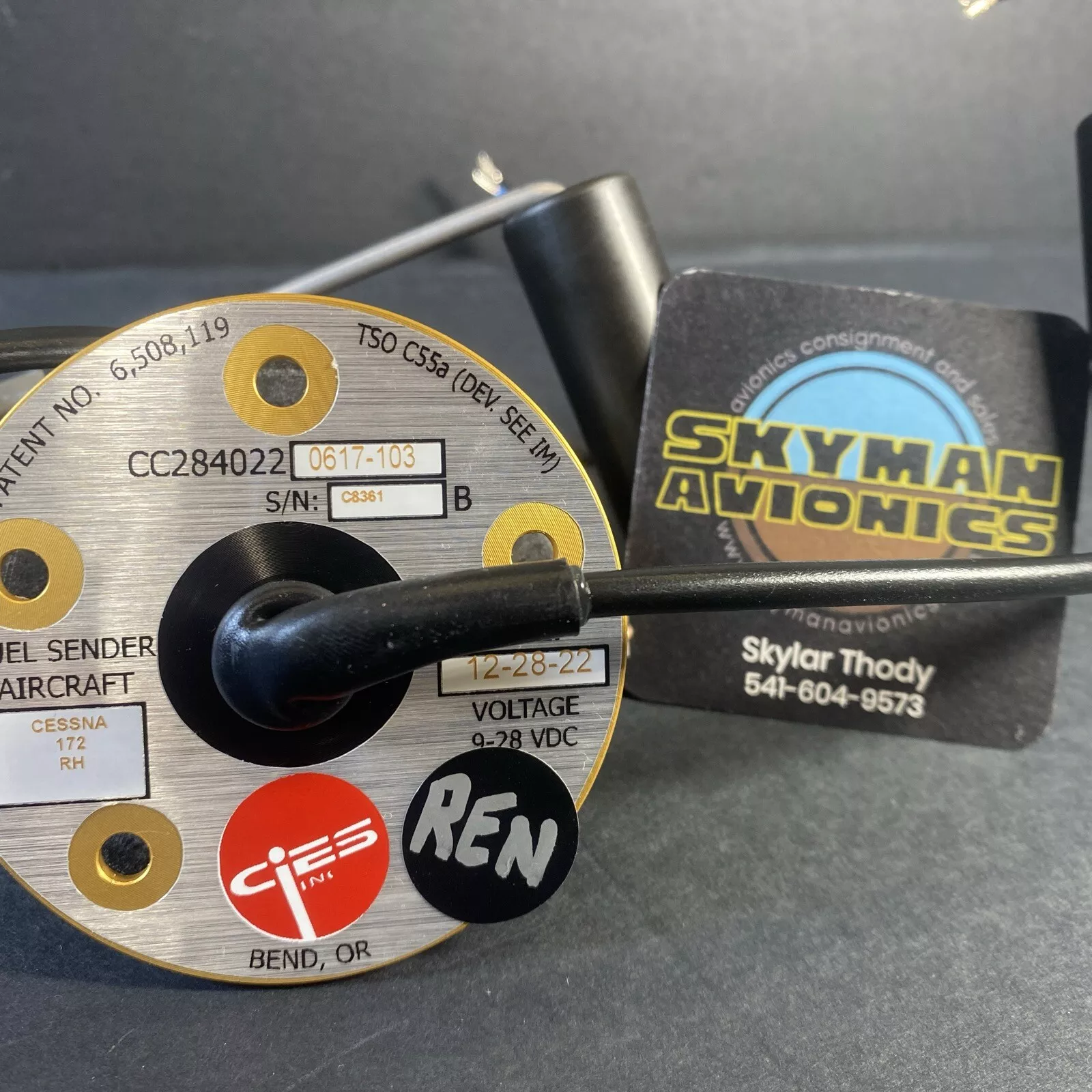 Cies Fuel Sender Set For Cessna 172F L&R | Skyman Avionics