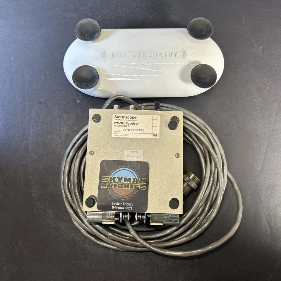 Stormscope WX-XM Skin Mapper Components | Skyman Avionics