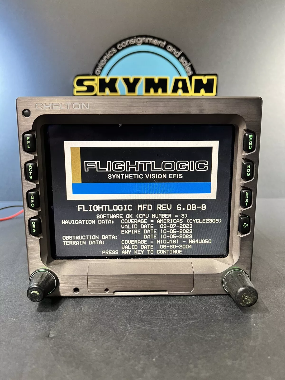 Chelton IDU-III Integrated Display Unit MFD | Skyman Avionics