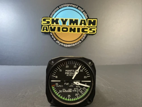 United Manifold/Fuel Pressure Gauge 6331 | Skyman Avionics