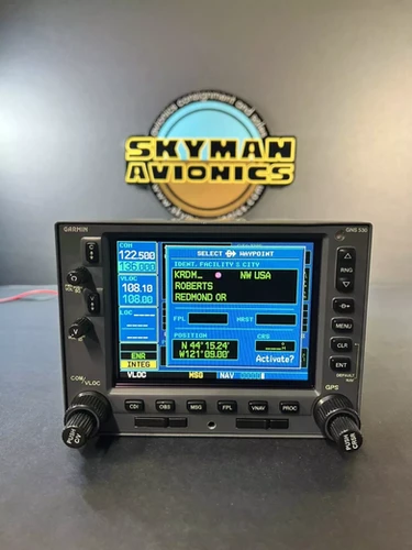 Garmin GNS 530W - 28V - Gray Bezel W/ 8130 | Skyman Avionics