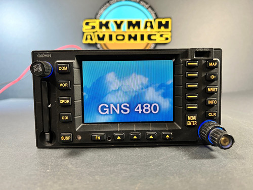 Garmin GNS 480 WAAS GPS/NAV/COM | Skyman Avionics