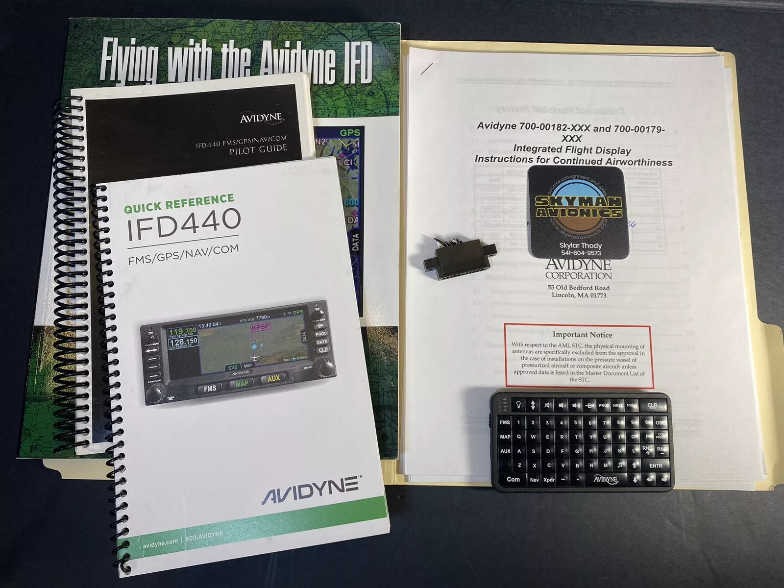Avidyne IFD 440 GPS/NAV/COM | Skyman Avionics