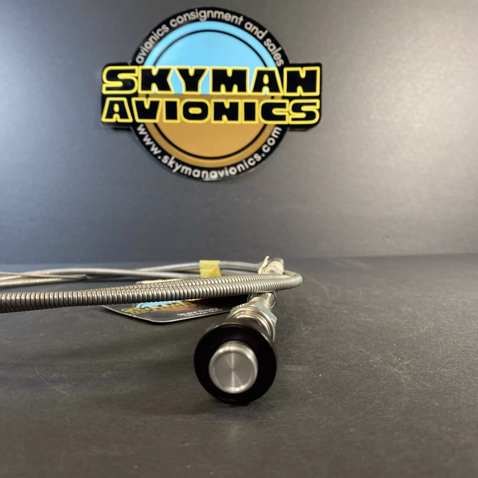 72” Button Lock Aircraft Control Cable A-700 | Skyman Avionics
