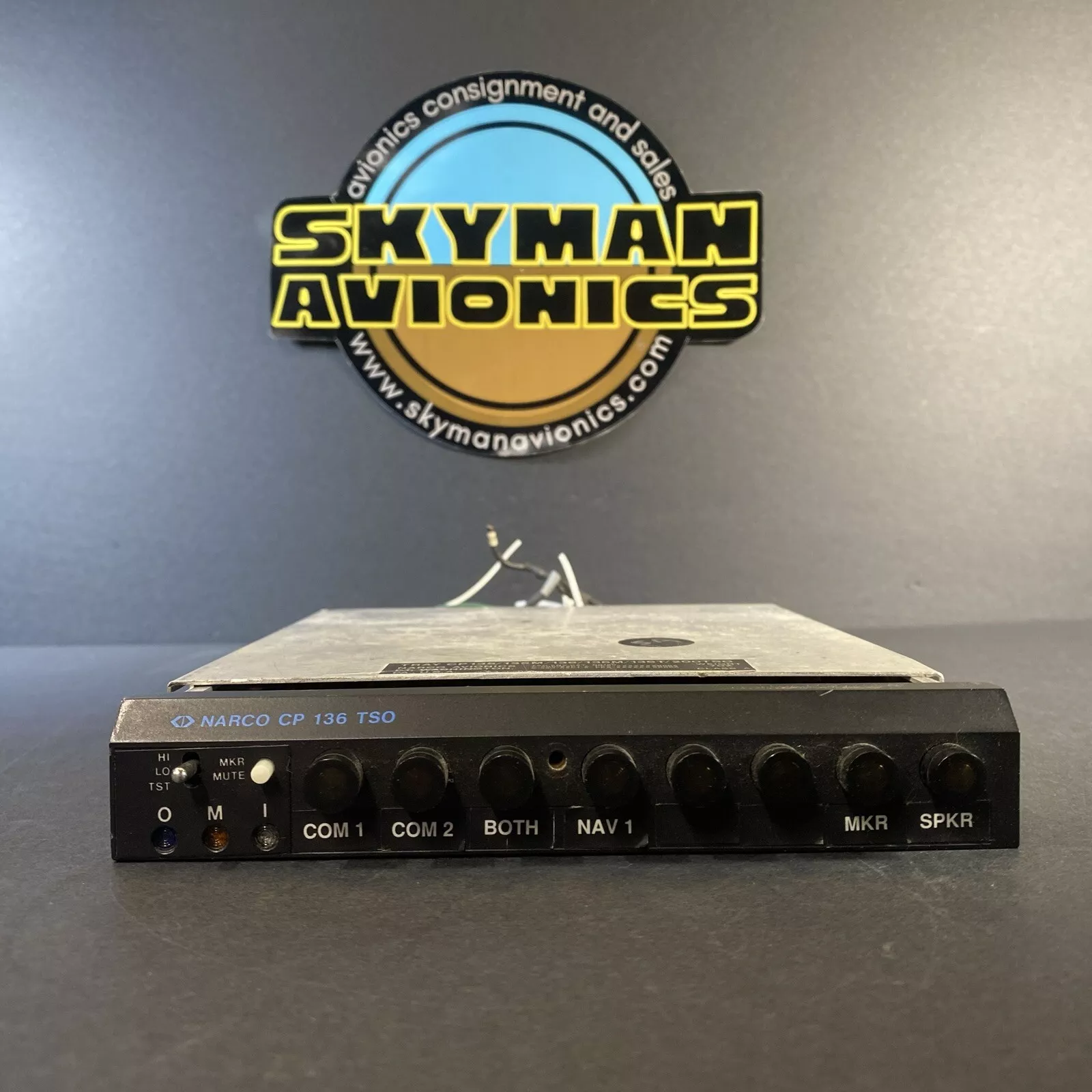 Narco CP 136 TSO Audio Panel | Skyman Avionics