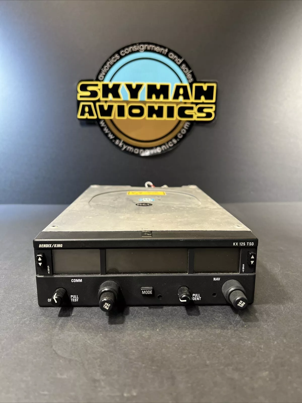 Bendix King KX 125 NAV/COM - 14V | Skyman Avionics