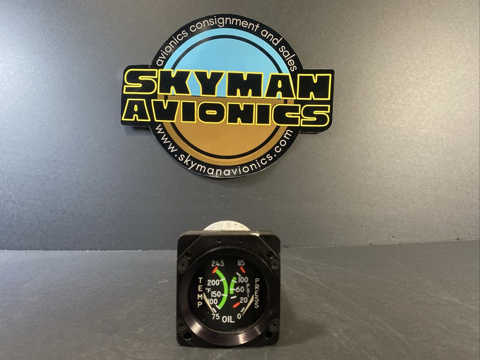 Cessna Oil Temp And Pressure Gauge S3279-1 | Skyman Avionics