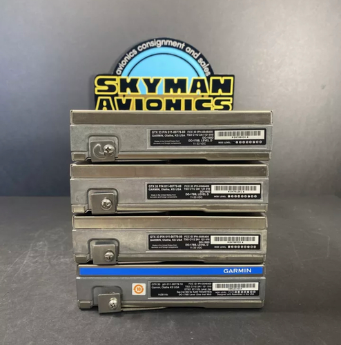 Garmin GTX 33 Transponders - Lot of Four | Skyman Avionics