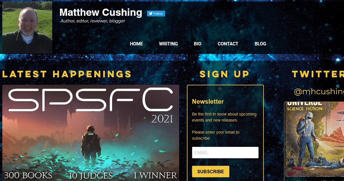 Author | Editor | Blogger | Matthew Cushing