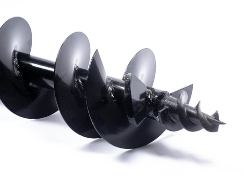 Heavy-Duty 8" Auger Bit with Replaceable Hardened Tip (42" Length ...
