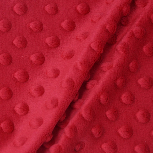 Red Minky Dot