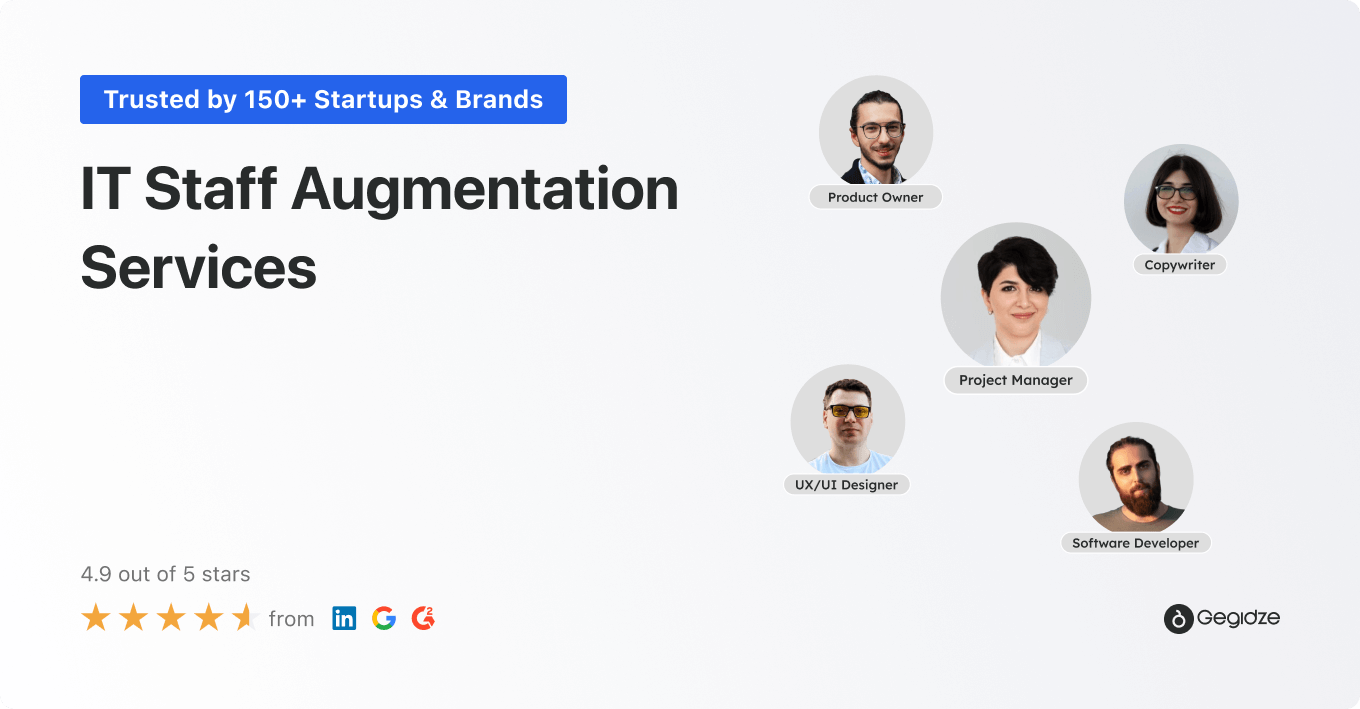 Best IT Staff Augmentation Services - Gegidze