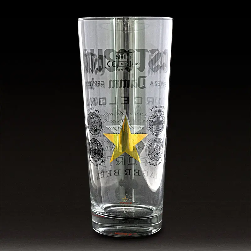 Estrella Damm Barcelona Pint 500ml Beer Glasses