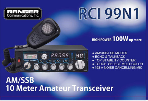 Ranger RCI 99N1 100w 10m AM SSB | The Radio Garage