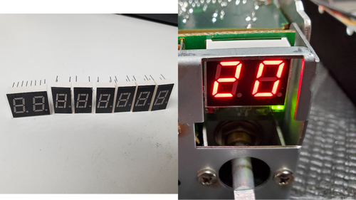 Ultra Red Channel display and frequency counter kit | The Radio Garage