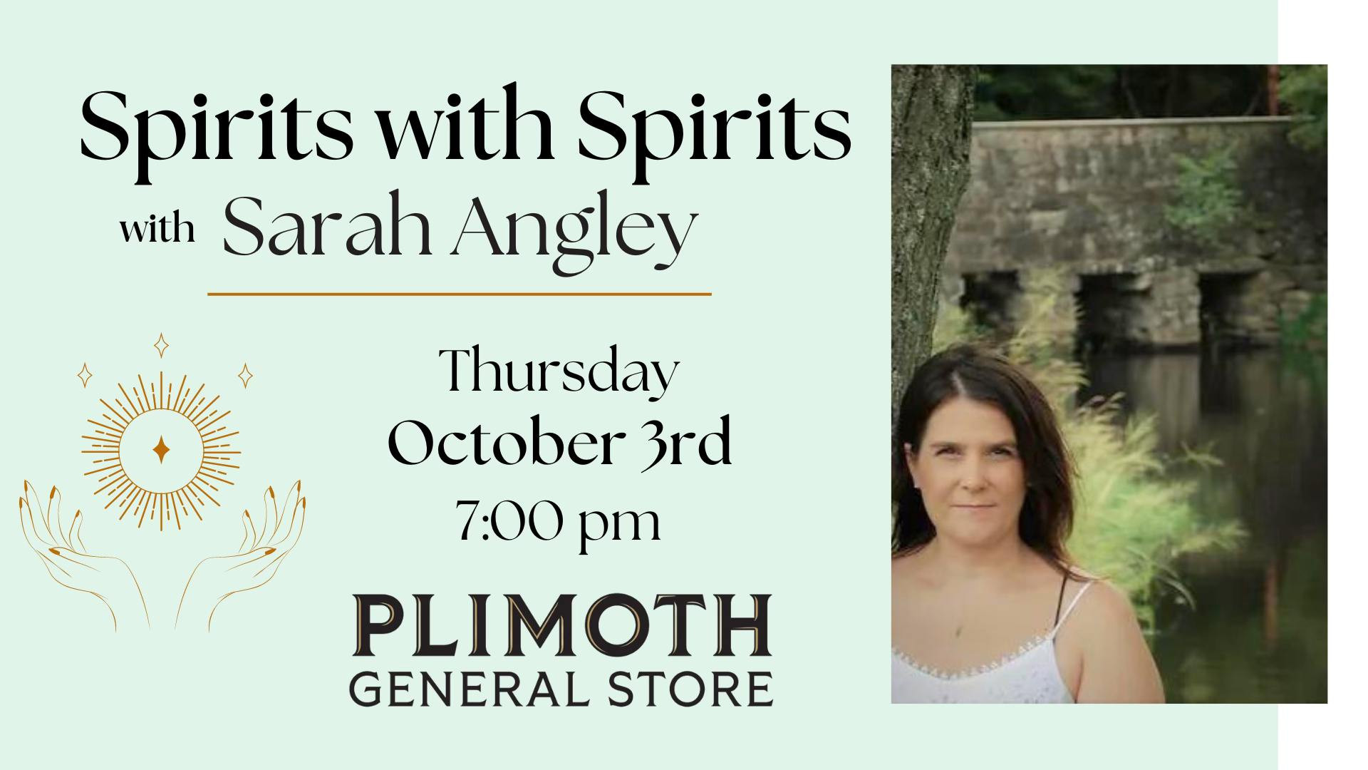 Spirits with Spirits at Plimoth General Store | Sarah Spirit Medium