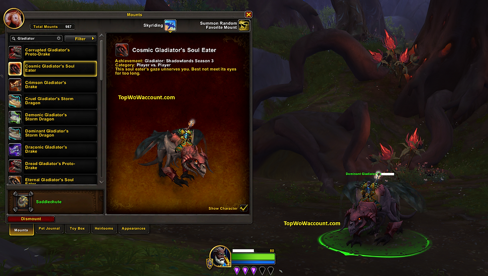 Best World of Warcraft Account for Sale | Scarab Lord, Corrupted ...