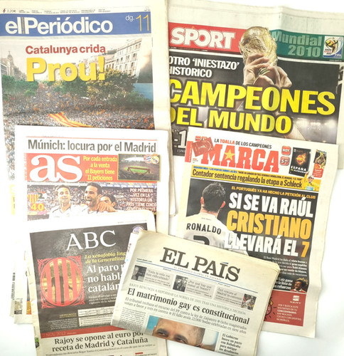 20 de JUNIO de 2010 - Periódicos | Periódicos antiguos