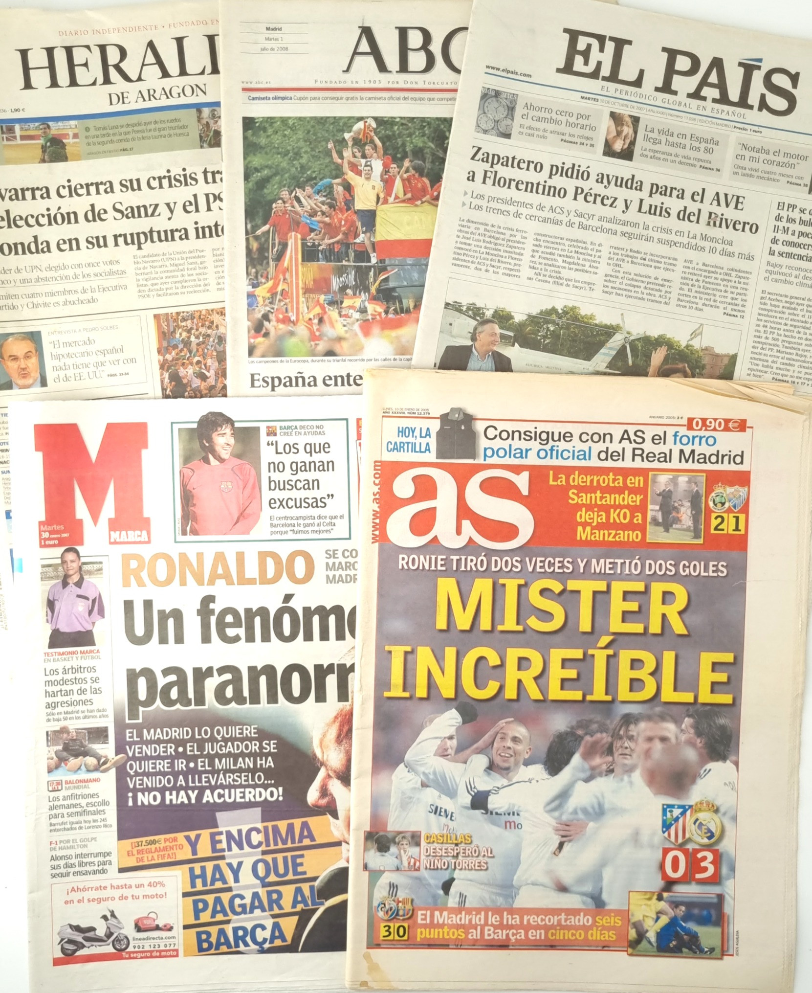 1 de DICIEMBRE de 2007 - Periódicos | Periódicos antiguos
