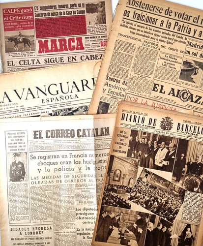 20 de OCTUBRE 1947 - Periódicos | Periódicos antiguos