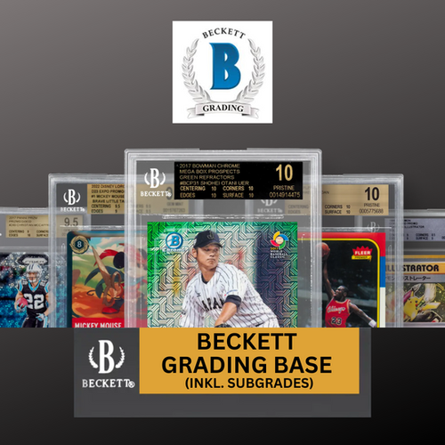 BGS BECKETT GRADING BASE (INKL. SUBGRADES) | TCG Dealers