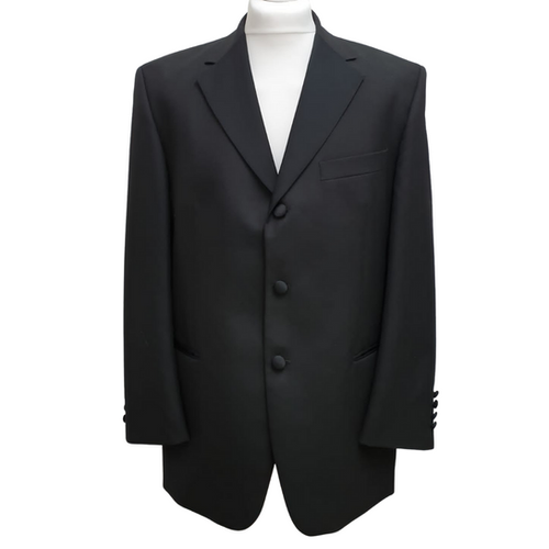 Second Hand Clothes | Hugo James black suit jacket. 42" chest