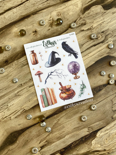 Glazen bol stickers | MagicMoonShop