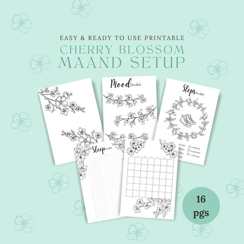 Cherry Blossom printable bundel | MagicMoonShop