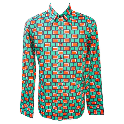 Chenaski 70's Green Screen Shirt | RETROROCKS.CO