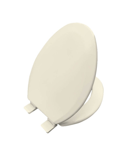 BON Wood, Closed Front with Cover, Elongated Seat, Easy Clean Hinges ...