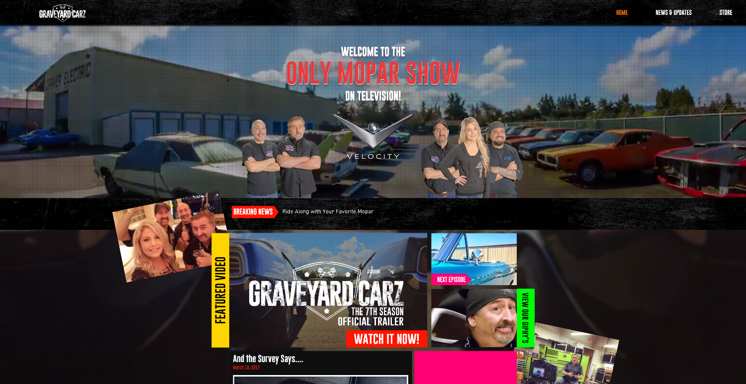 Graveyard Carz Velocity Tv Show