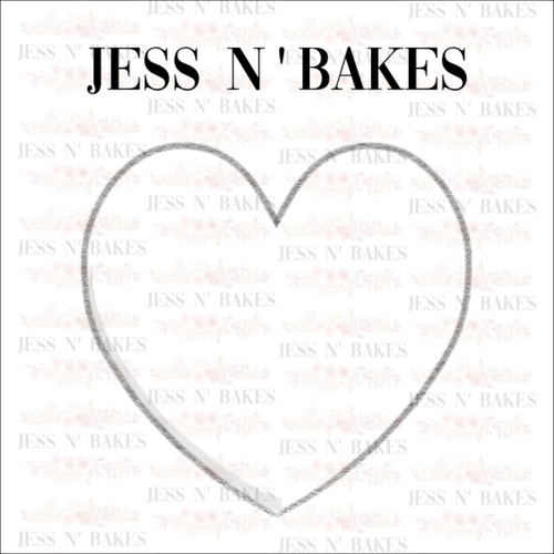 Corazon Alargado | Jess N’ Bakes
