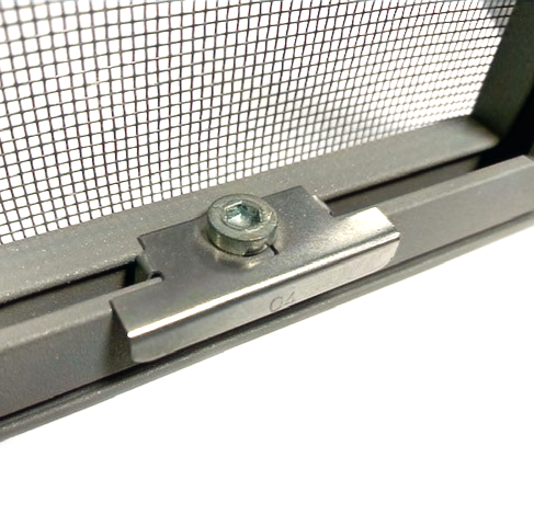 Inox clips voor vliegenramen | VINCK ramen & deuren