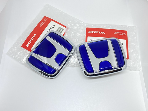 OEM S2000 Blue H Badges Front+Rear | Aus2K