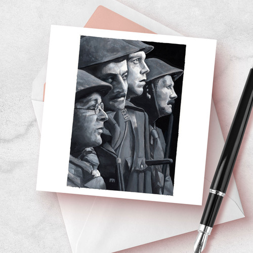 Good luck, everyone - Blackadder Goes Forth: A Fine Art Tribute - card ...