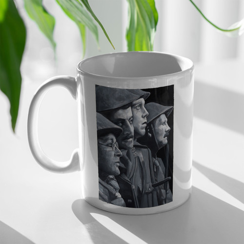 Good luck, everyone - Blackadder Goes Forth: A Fine Art Tribute - Mug ...