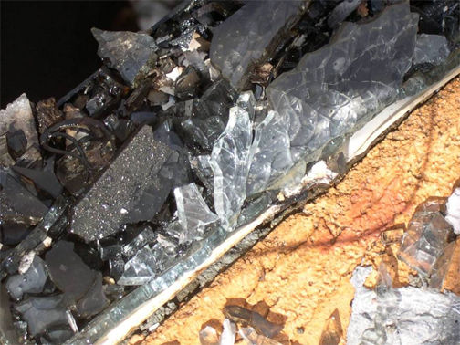 GLASS BREAKAGE IN FIRES