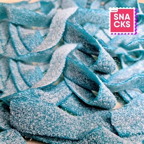 Tiras ácidas de frambuesa | Random Snacks GT