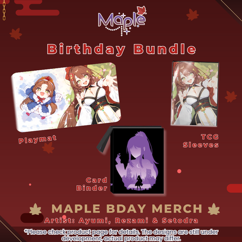 Maple Birthday Bundle | Glitch Stars