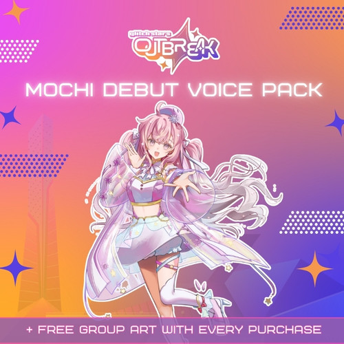 VTuber Mochi Debut Voice Pack | Glitch Stars