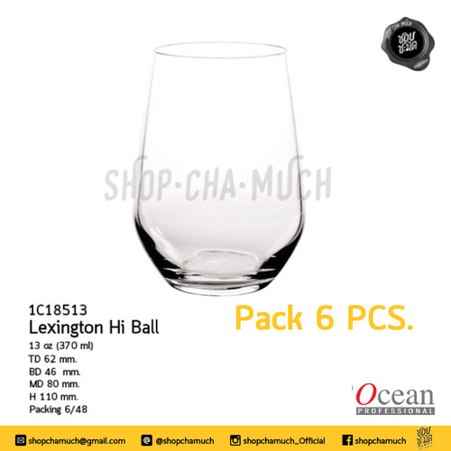 แก้ว Lexington Hi Ball 13 ออนซ์ 370 มล. Ocean Glass 6C18513 ...