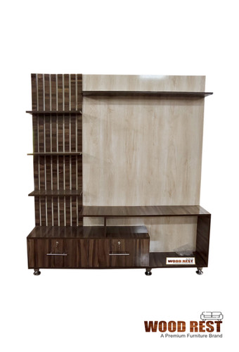 U68 flute tv unit with 2 big drawer | Woodrest