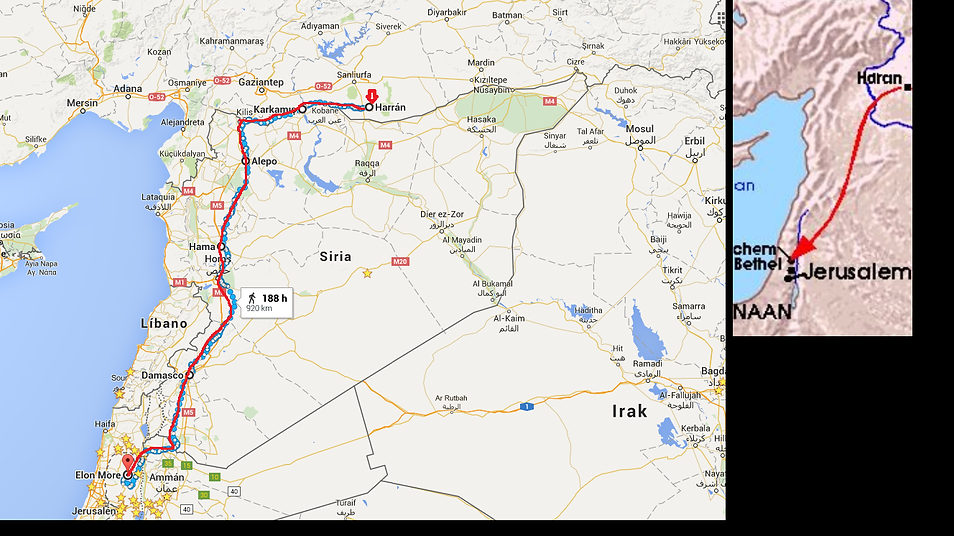 VIAJE DE ABRAHAM A SIQUEM | conociendoamicreador