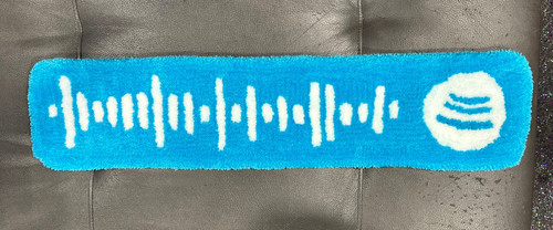 Spotify rug made by Nick | unicornpearls