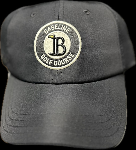 Baseline Logo Hat Black | Baseline Golf Course