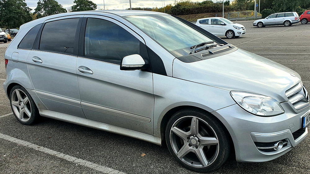 Mercedes B Class Courtesy Car Quick Review