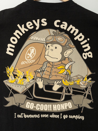 悟空本舗 LG-59903 -80 GO-COO!!! 『猿キャン△ 』半袖Tシャツ