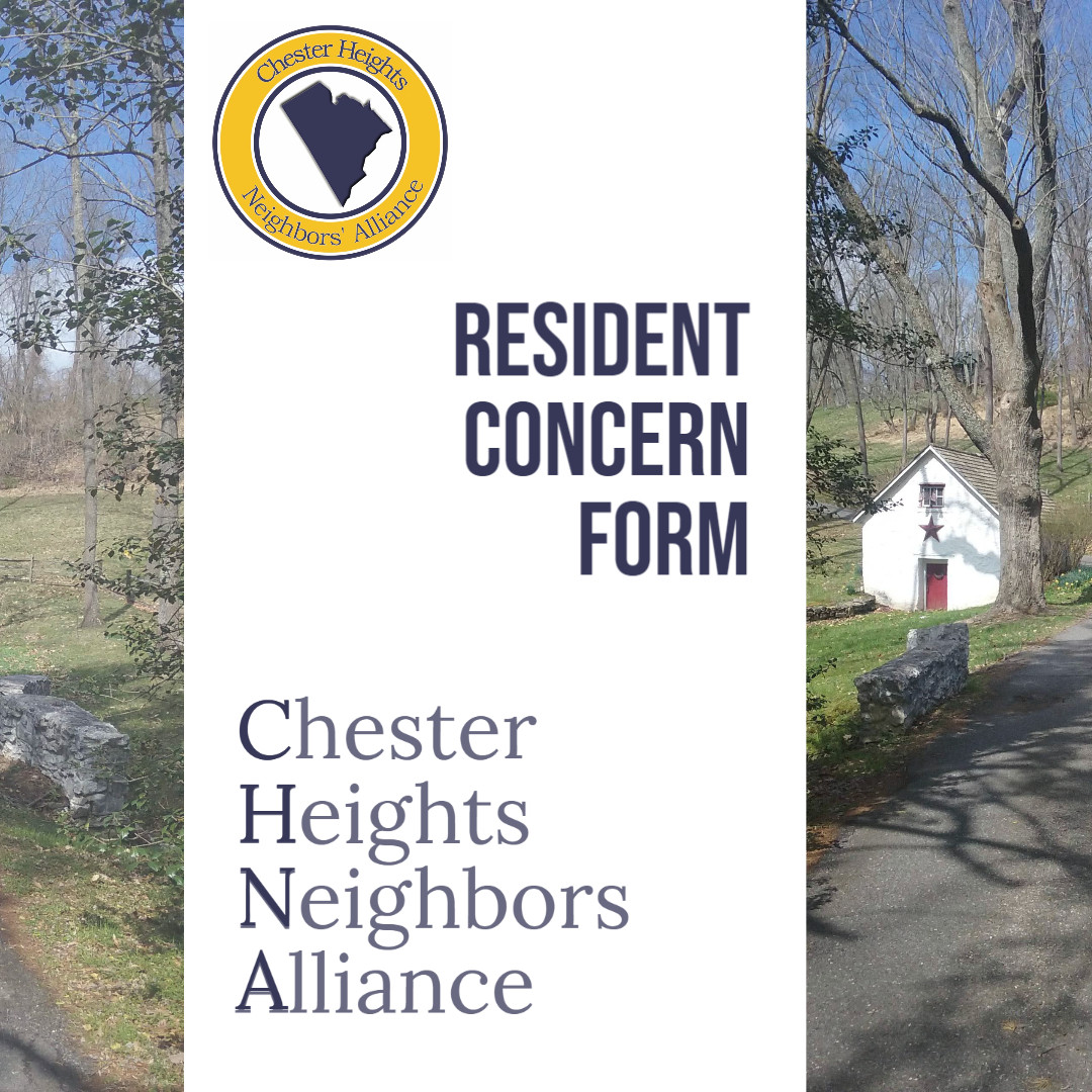 Resident Concerns & Questions | chna